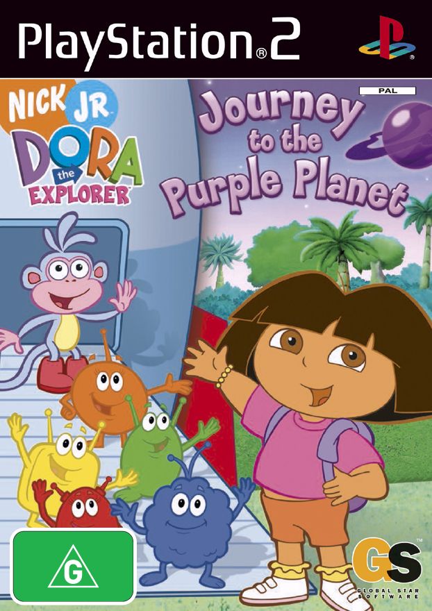 Dora The Explorer: Journey to the Purple Plan Playstation 2 PS2 ...