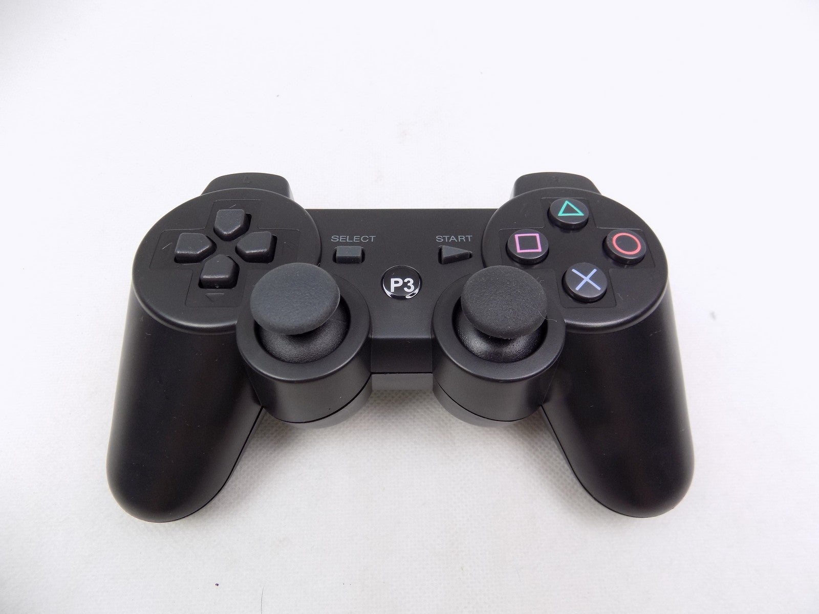 Playstation 3 Controller Aftermarket Black Dualshock PS3 Wireless ...