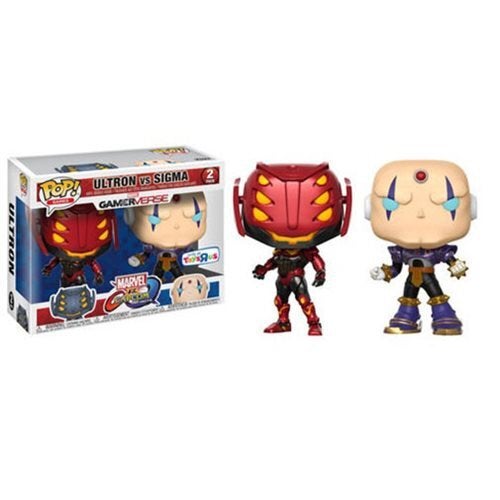 Marvel Vs. Capcom Ultron vs Sigma Pop Vinyl Figure 2 Pack Gamerverse Worthy collectables
