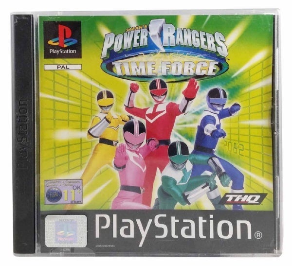 Power Rangers: Time Force - Playstation 1 PS1 Preowned | Worthy ...
